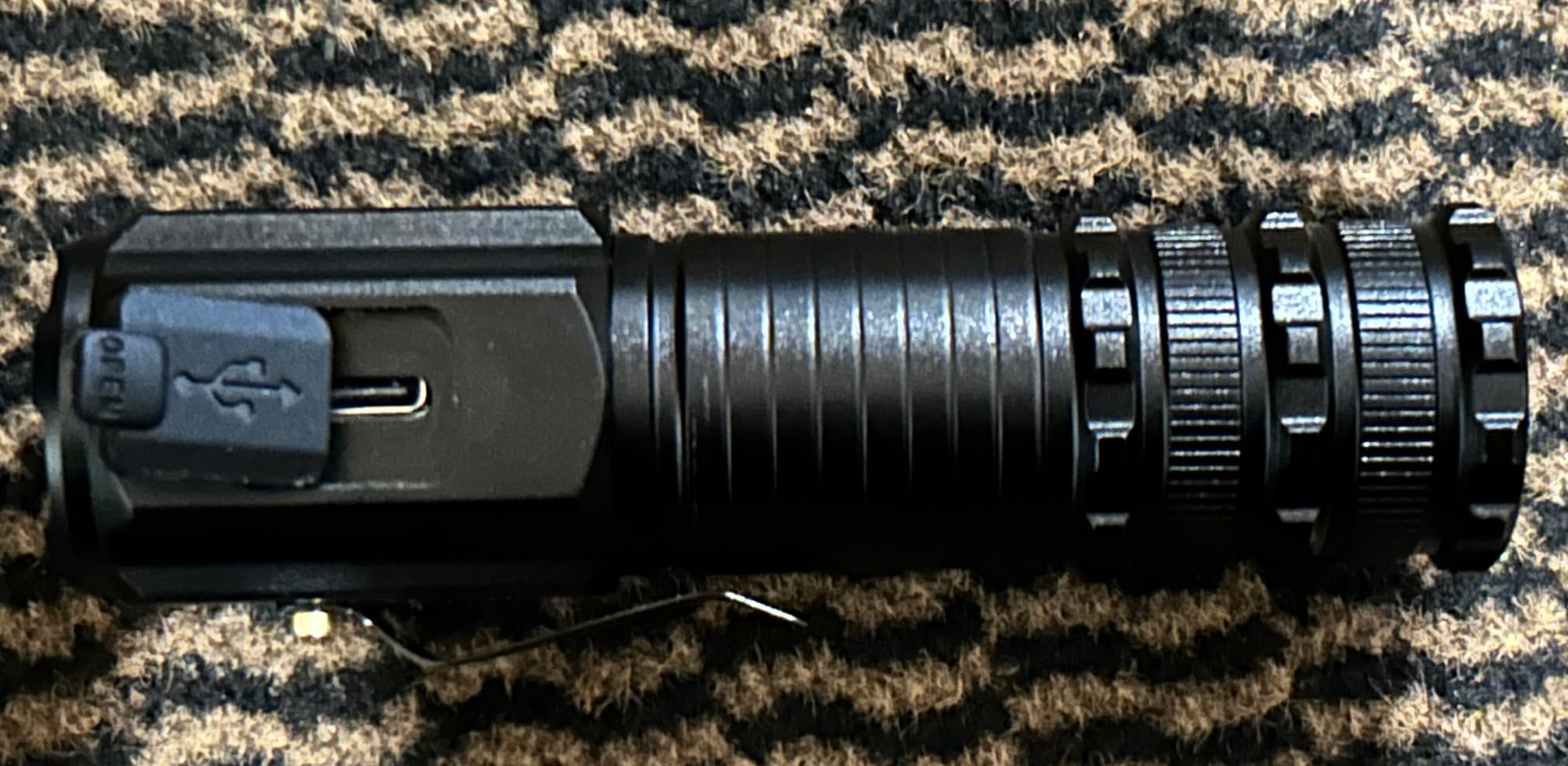 Wind&Moon Super Bright LED Torch Rechargeable, 5000 Lumens Portable ...