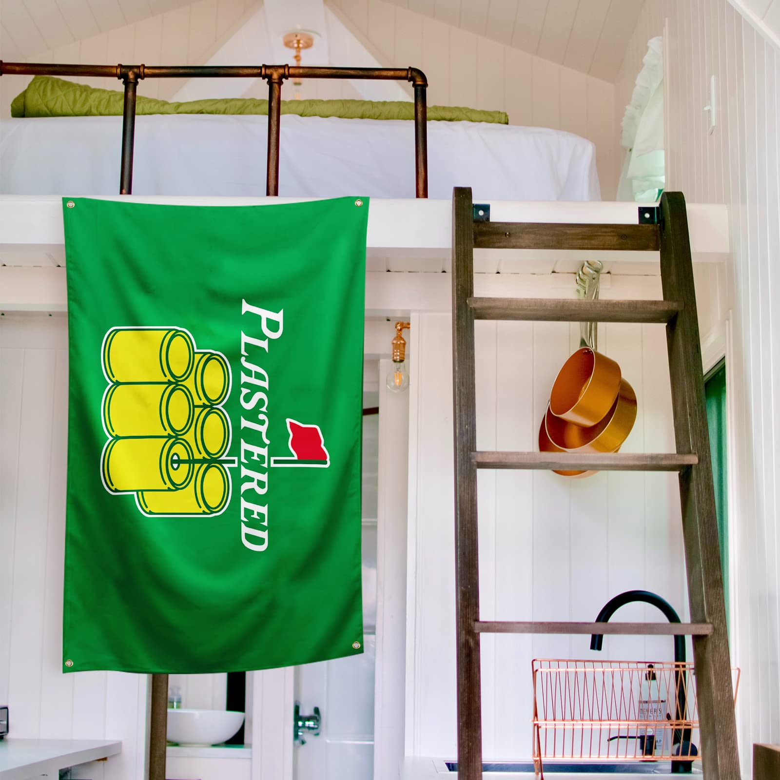 Snapklik.com : Plastered Flag 3x5 Feet Banner Funny Flags For Room
