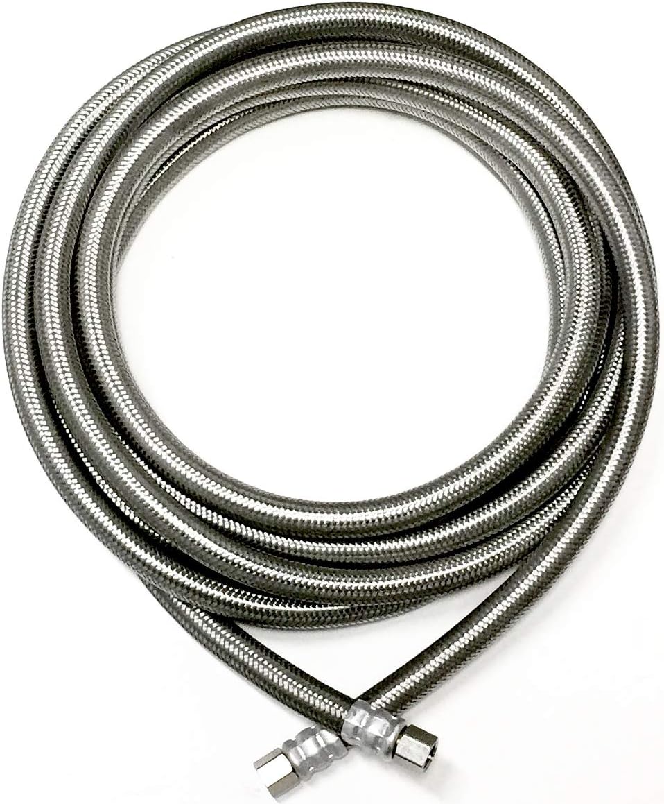 Amazon.com: Shark Industrial 15FT (180 inch) Stainless Steel Braided ...