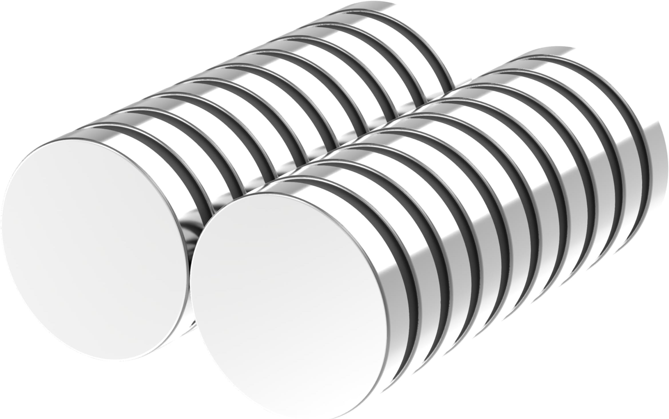 AplysiaTech N52-3/4" D x 1/16" H - 36 Pack, Powerful Rare Earth Disc ...