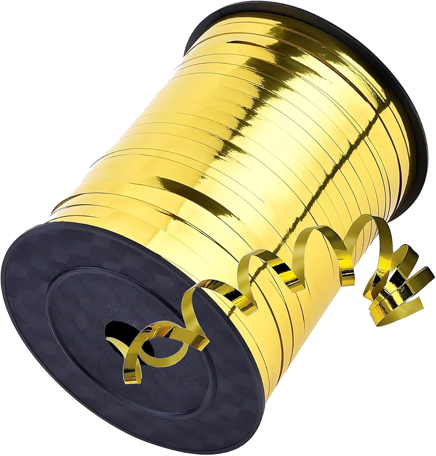 Amazon.com: BRZIKWT 500 Yards Gold Crimped Curling Ribbon Shiny Balloon ...