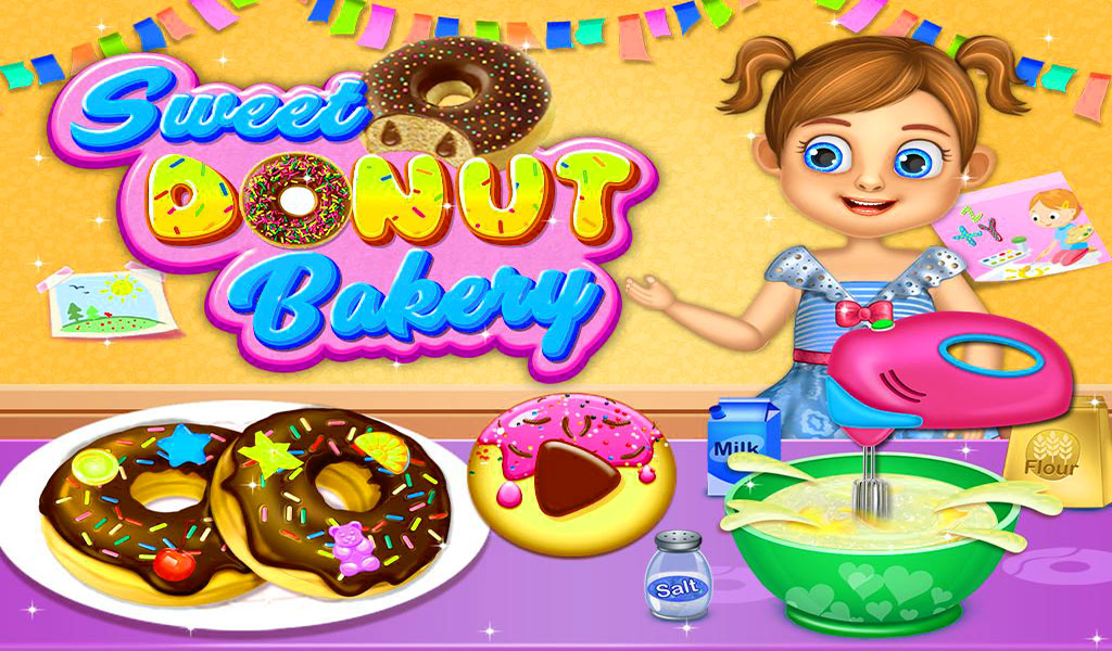 Sweet Donuts Bakery Cake Tycoon - Donut Maker Cooking Game FREE - App ...