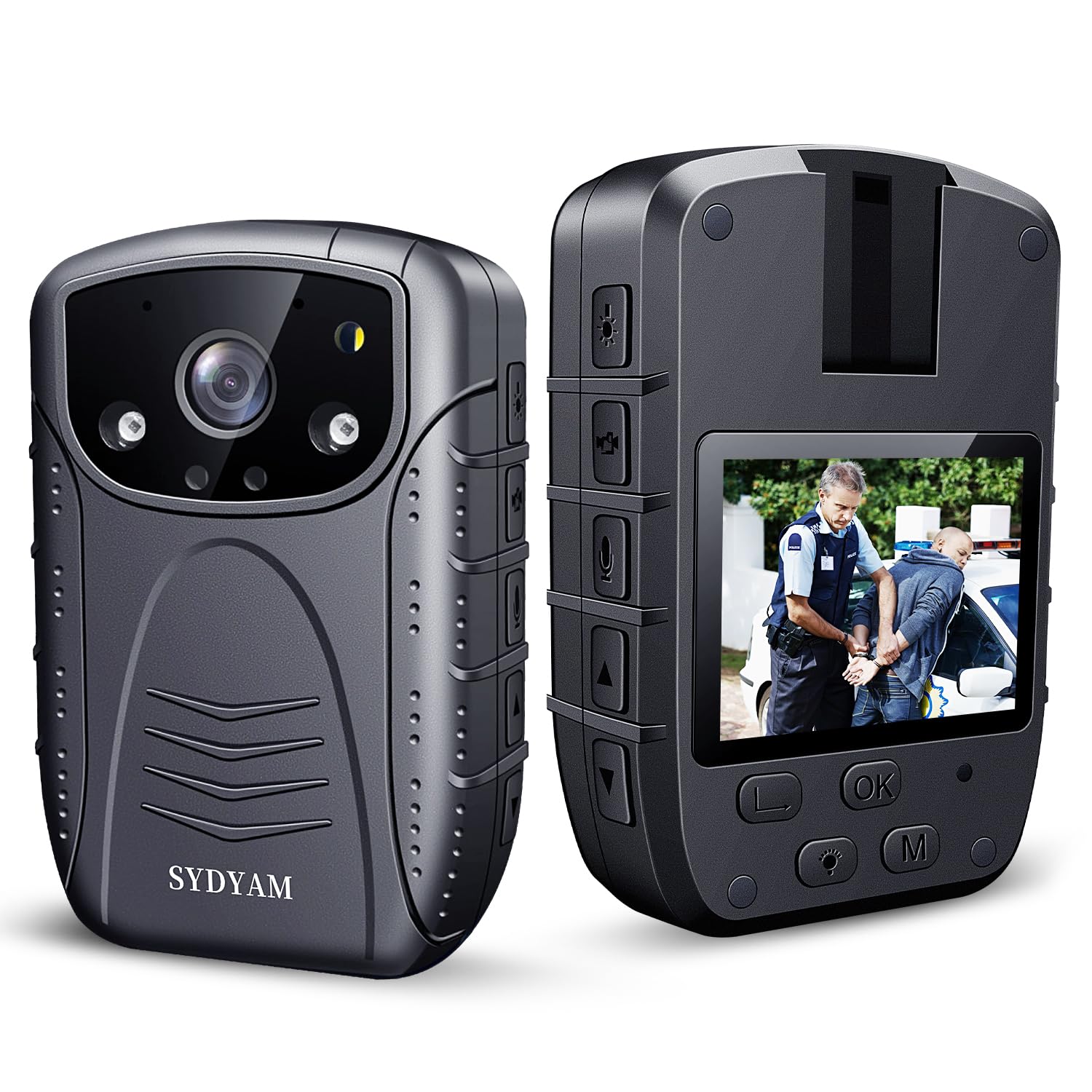 Amazon.com: SYDYAM-V6 32GB 2K Body Cameras, 12Hrs Video Record IP67 ...