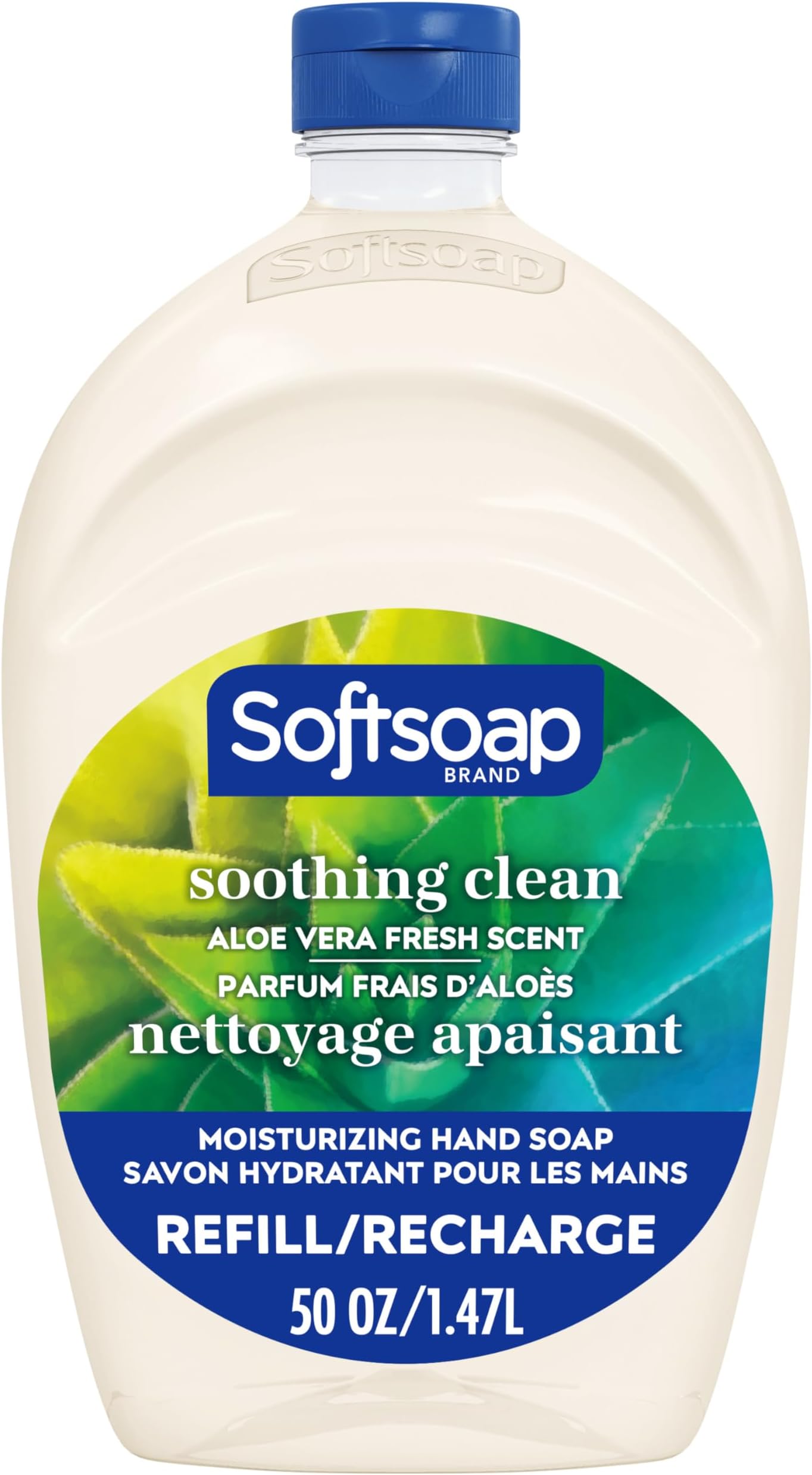 Amazon.com : Softsoap Soothing Clean Liquid Hand Soap Refill, 50 Ounce ...