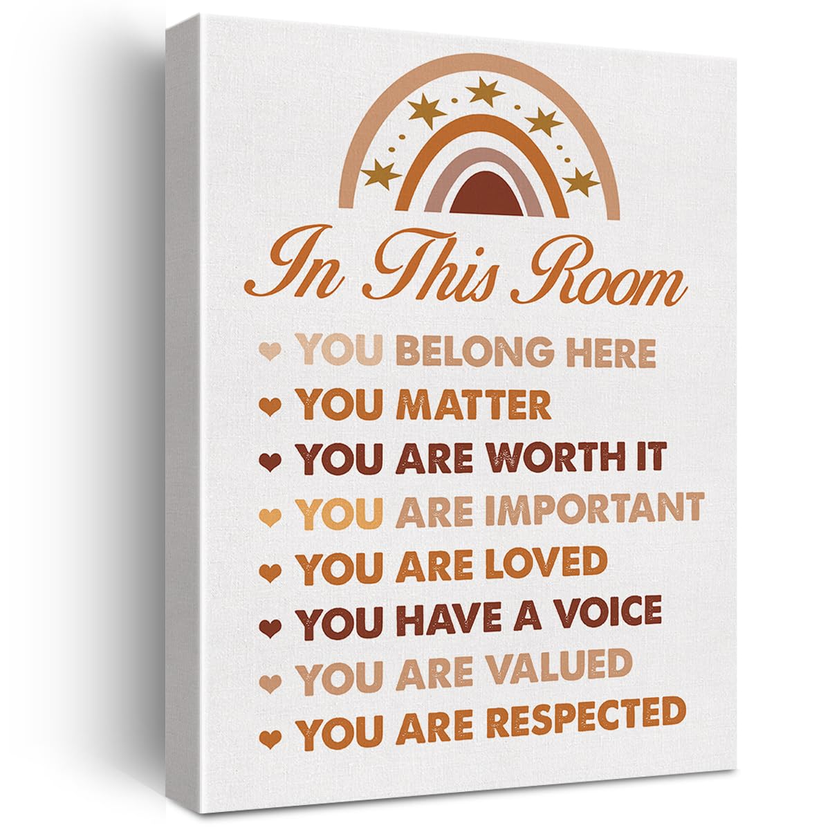 Snapklik.com : Inspirational Classroom Wall Art Decor Boho Diversity ...