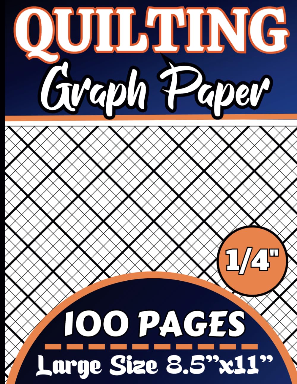 Quilting Graph Paper Notebook: Graph Paper for Quilters and Sewers ...