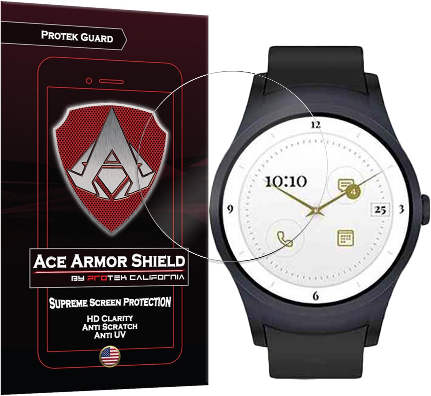 Amazon.com: Ace Armor Shield Protek Guard Screen Protector for The ...