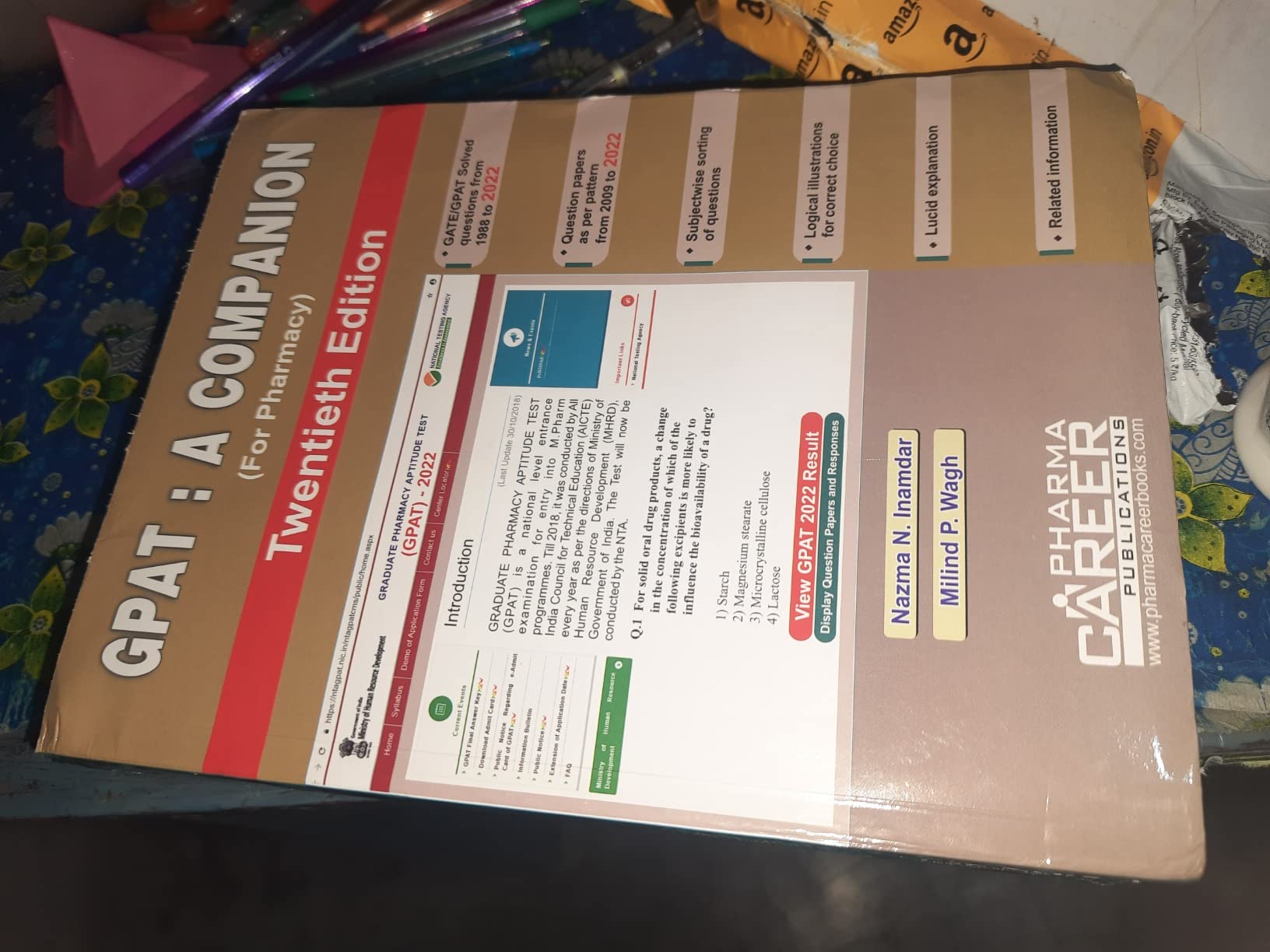 Gpat a Companion By N.N Inamdar [perfect]… : Amazon.in: Books