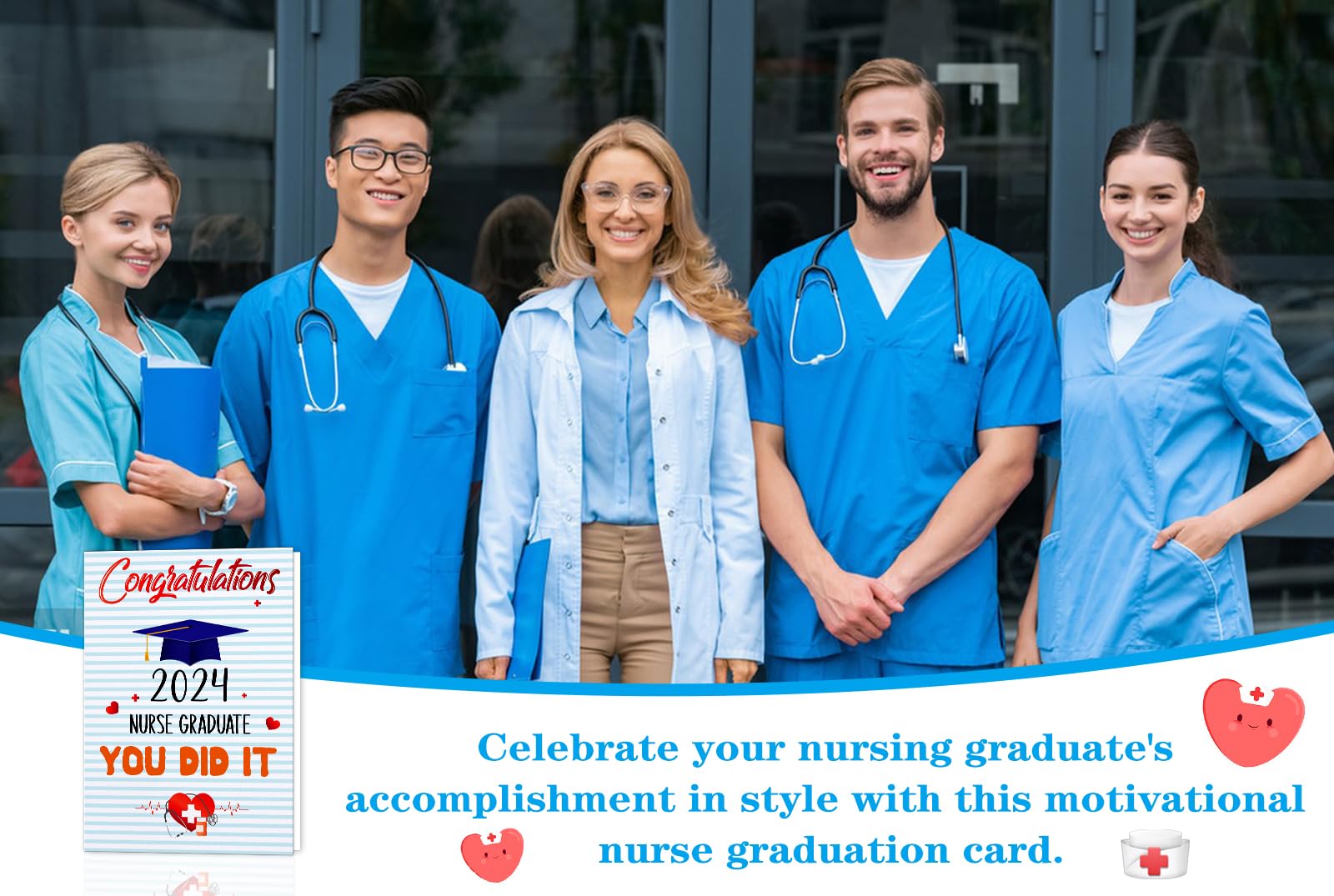 Snapklik.com : Nurse Graduation Cards 2024 Nursing School Graduation ...