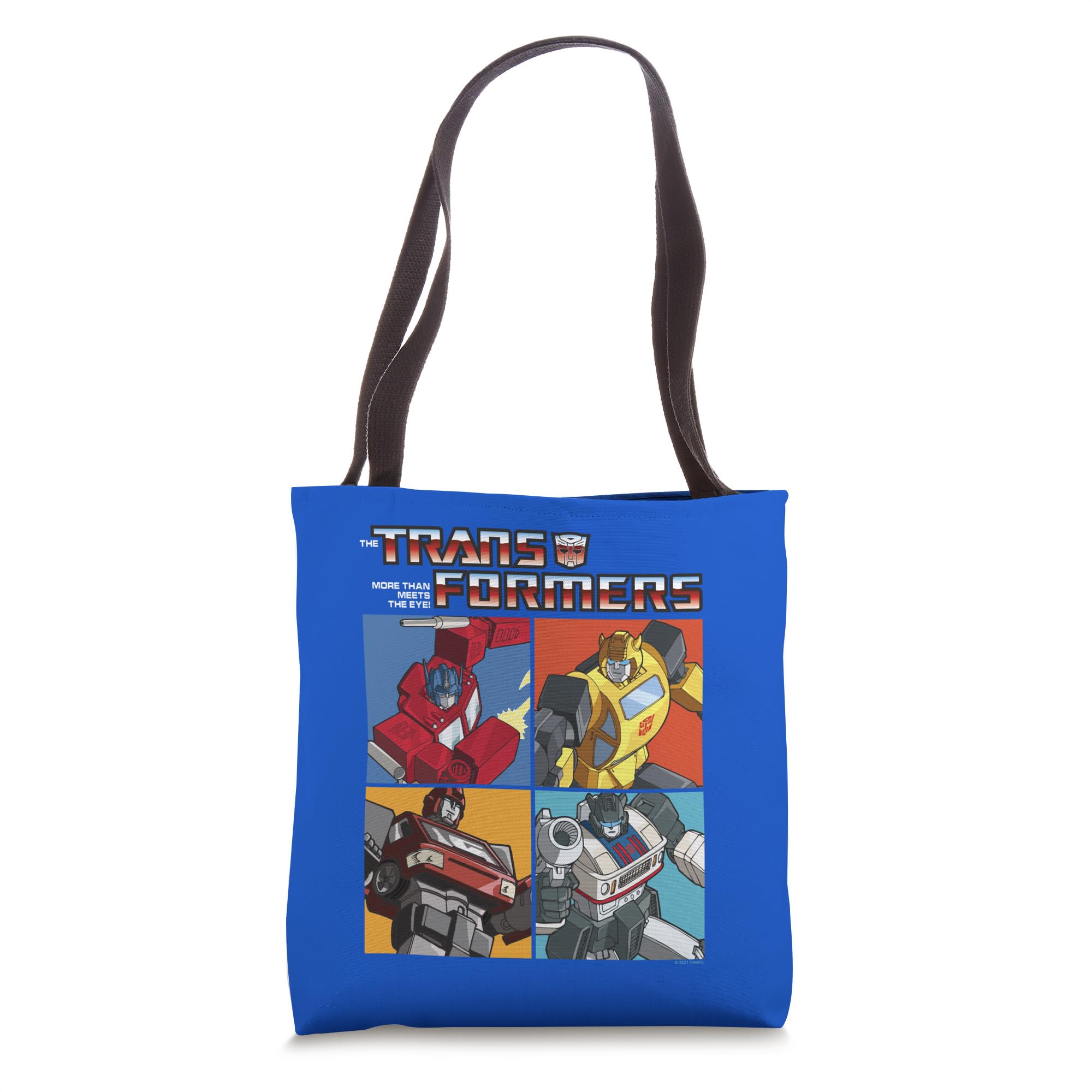 Amazon.com: Transformers Autobots Box Up Tote Bag : Clothing, Shoes ...