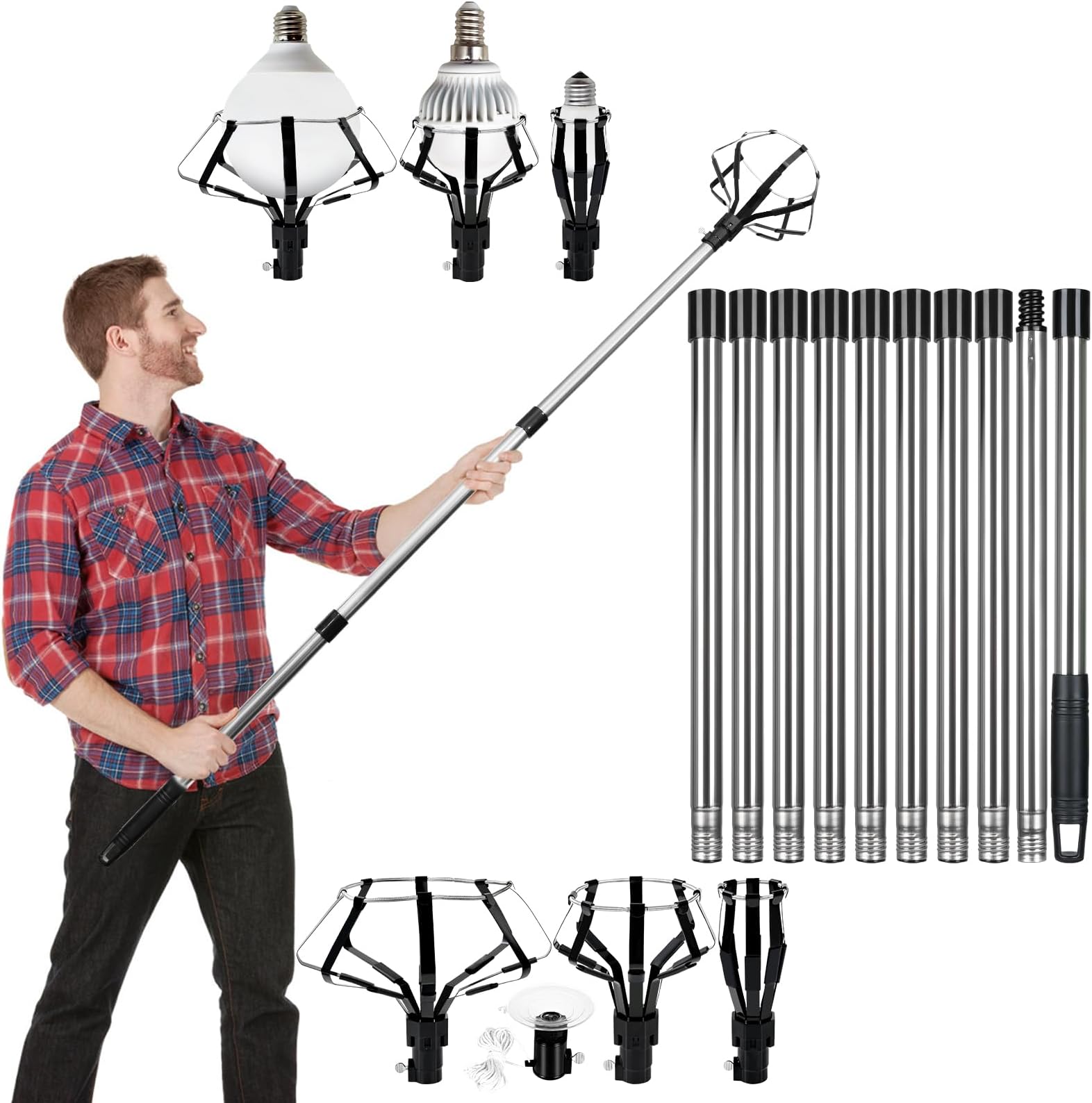 Light Bulb Changer High Ceiling Assembled Light Bulb Changer for ...