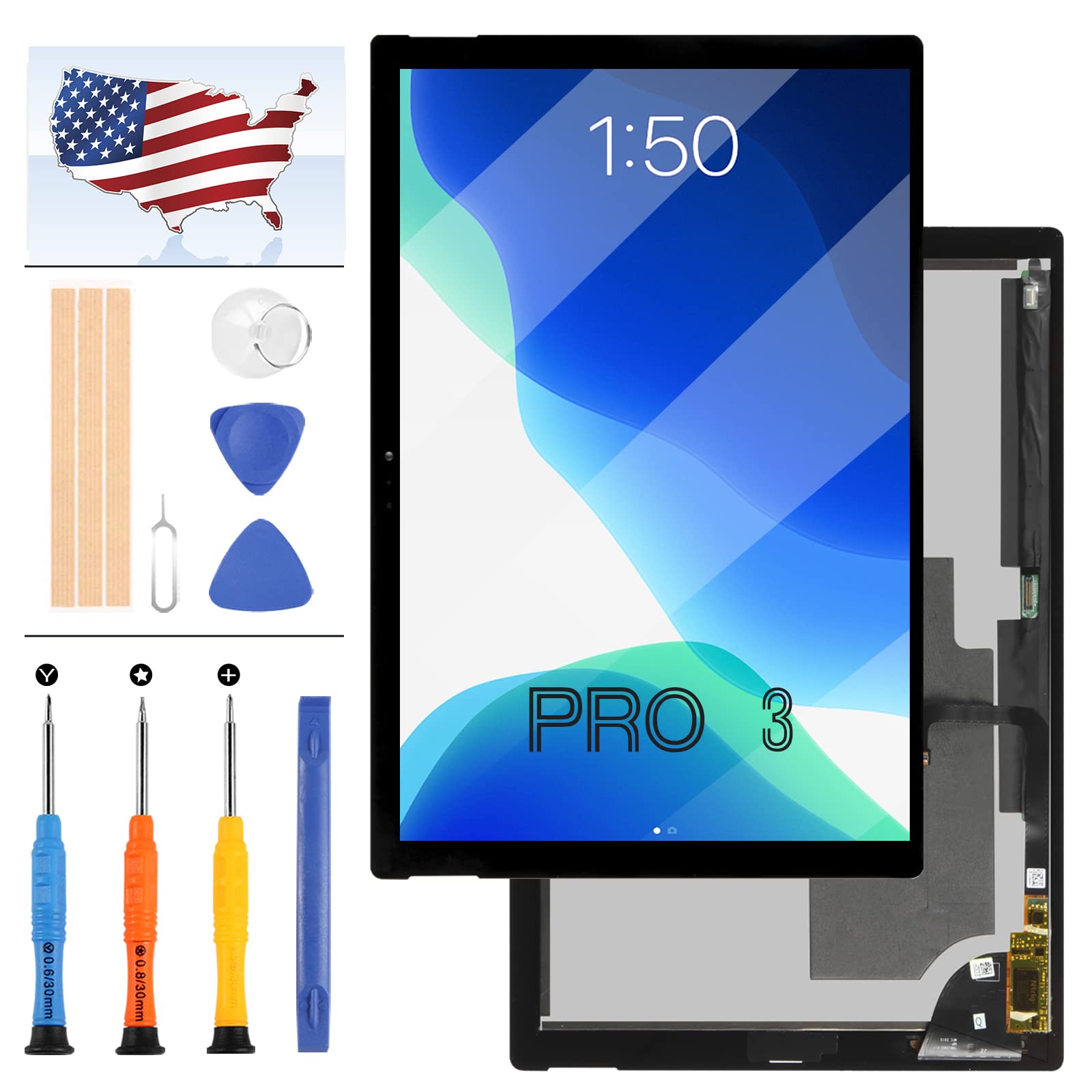 Amazon.com: for Surface PRO 3 Screen Replacement for Microsoft Surface ...