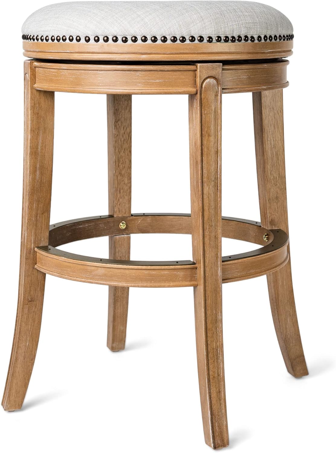 Amazon.com: Maven Lane Alexander Backless Kitchen Bar Height Stool 31 ...