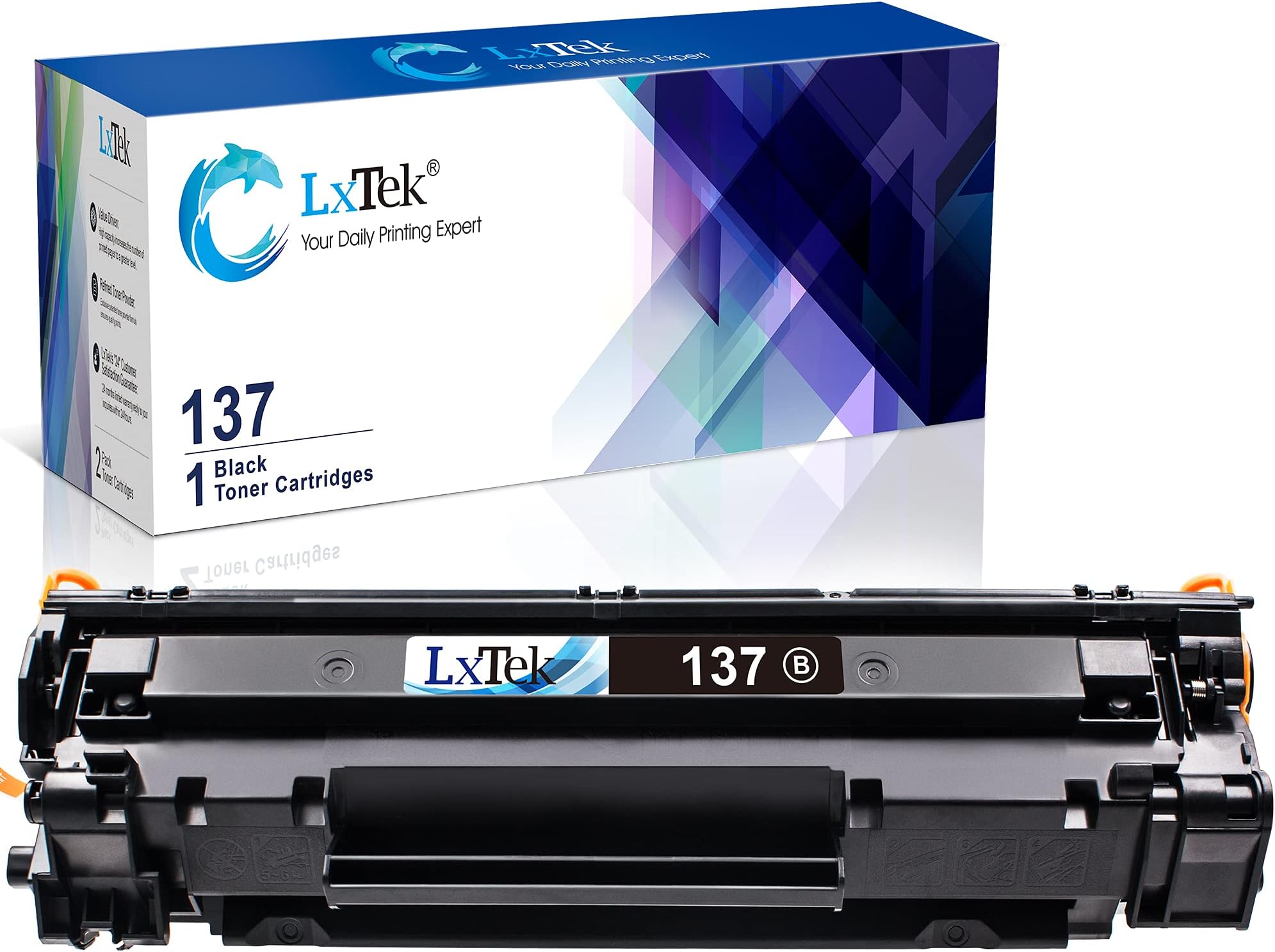 Amazon.com: LxTek Compatible Toner Cartridge Replacement for Canon 137 ...