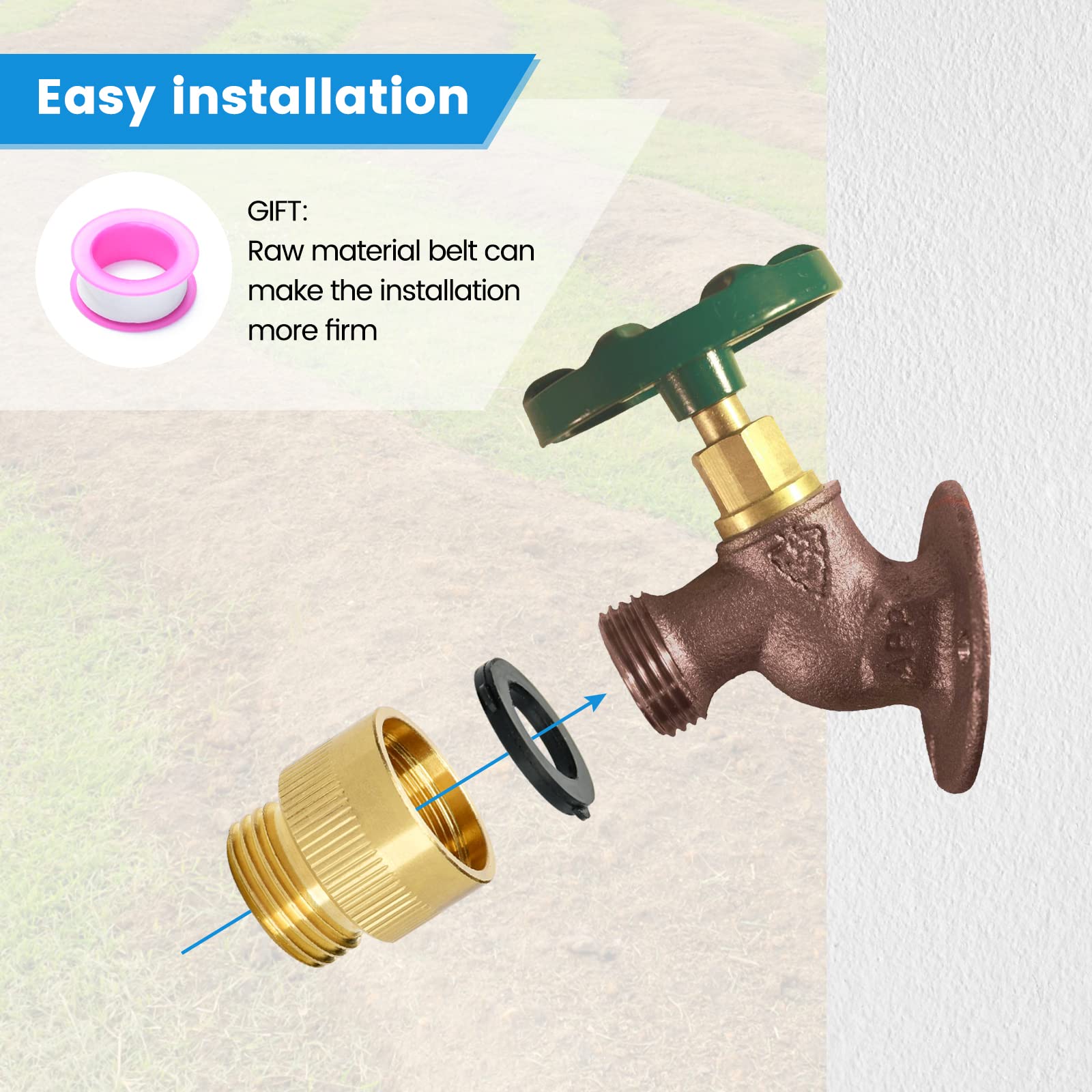 Snapklik.com : SM01 Vacuum Breaker Adapter, Compatible
