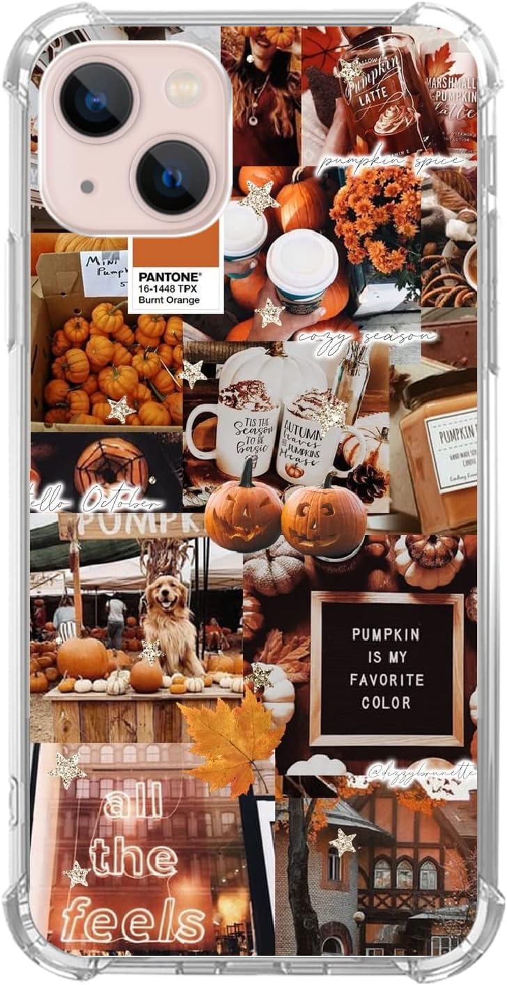 Amazon.com: Voisgufley Fall Autumn Aesthetic Collage Case Compatible ...