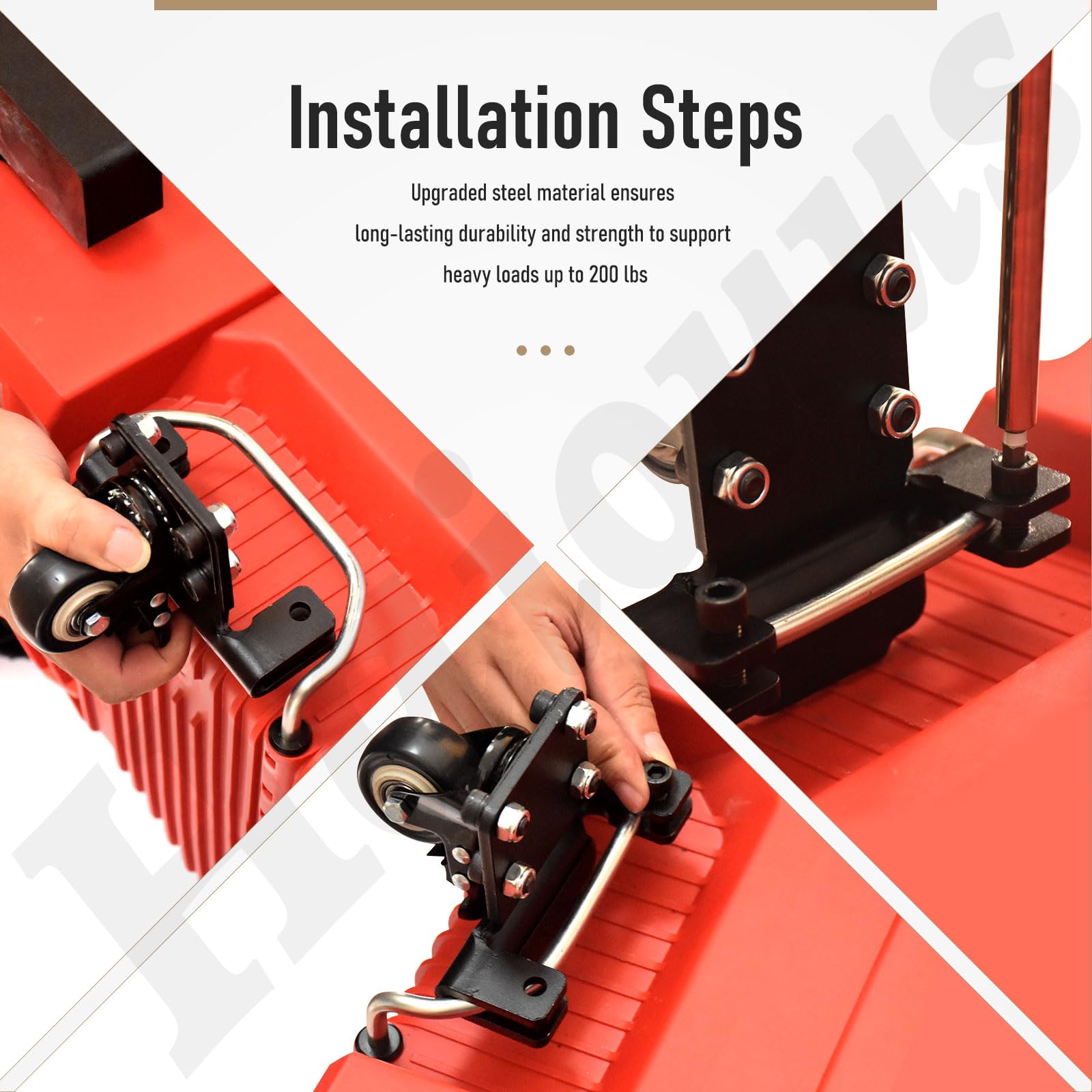 Snapklik.com : Upgraded Packout Caster Wheel Kit Compatible