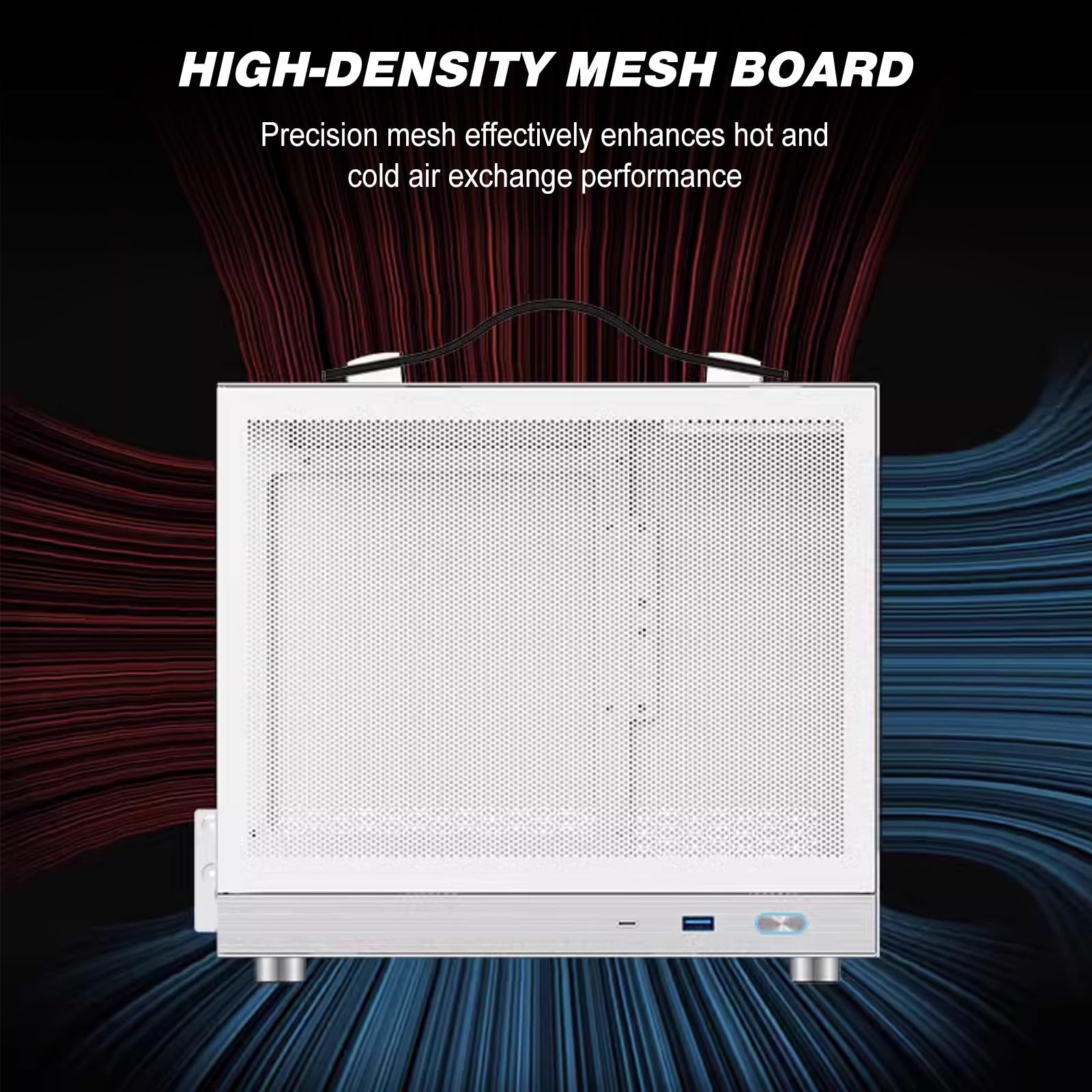 KXRORS G200 Mini-ITX PC Gaming Case - Front I/O USB 3.0 Type - C Port ...