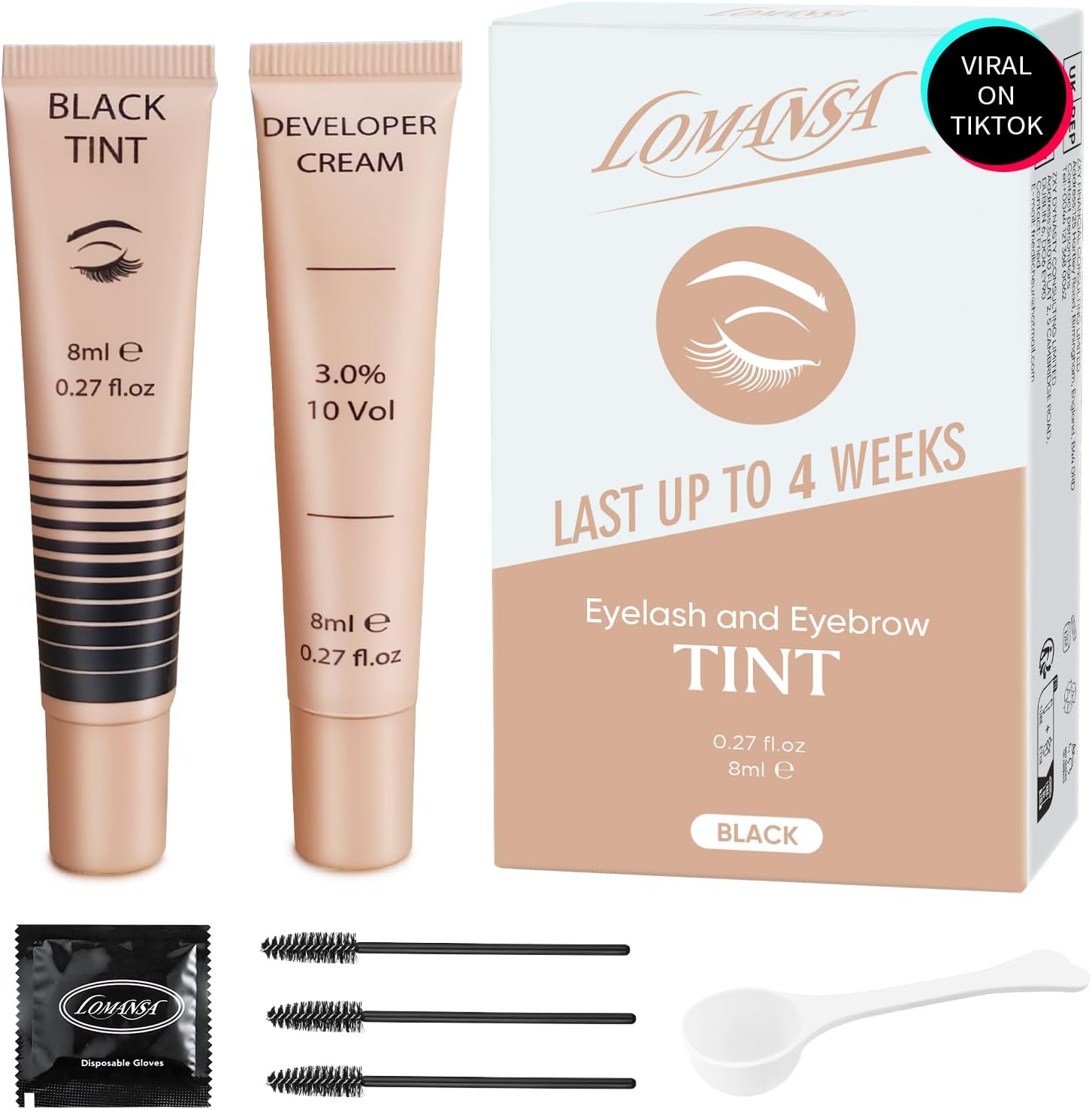 Amazon.com: Lash Color Kit - Professional Eyelash and Brow Color Set ...