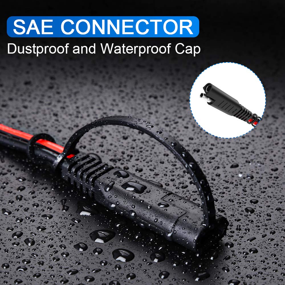 Snapklik.com : ELECTOP 15ft SAE Power Extension Cable