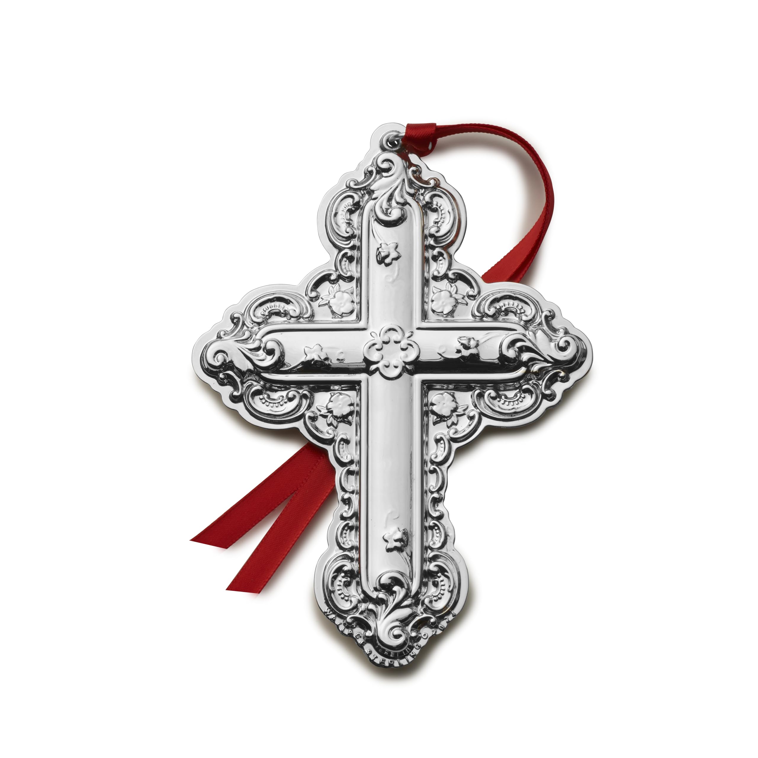 Snapklik.com : 2024 Sterling Silver Grande Baroque Cross Ornament 29th ...