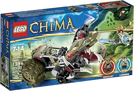 LEGO 70001 - Legends of Chima - Crawleys Reptiliengreifer: Amazon.de ...