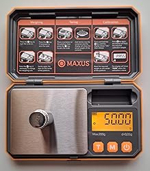 Amazon.com: MAXUS Digital Precision Pocket Scale with 200 x 0.01g ...