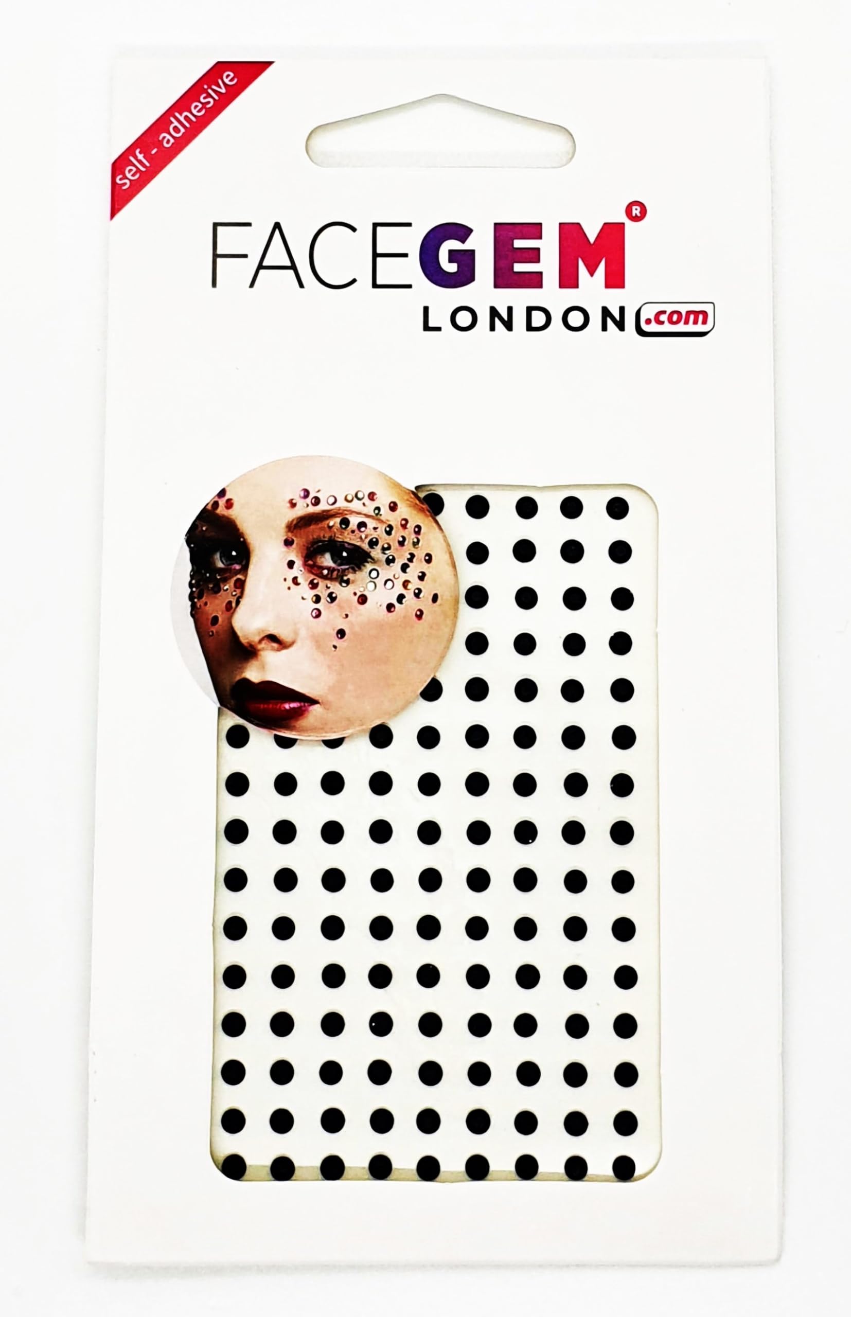 150 PCS 4 mm Face Gems Stickers Temporary Tattoo Acrylic Crystal ...