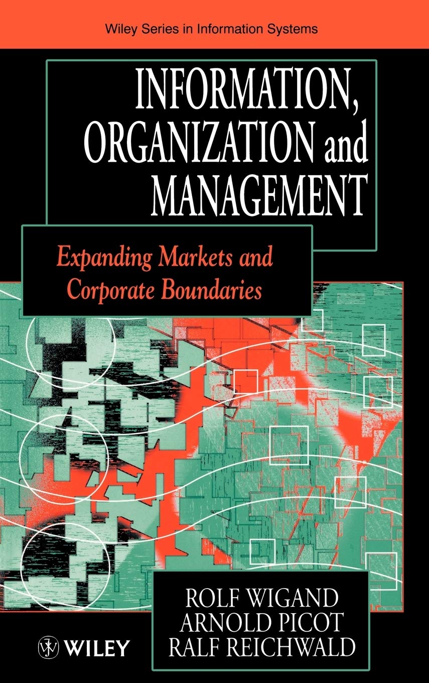 Amazon.com: Information, Organization and Management: Expanding Markets ...