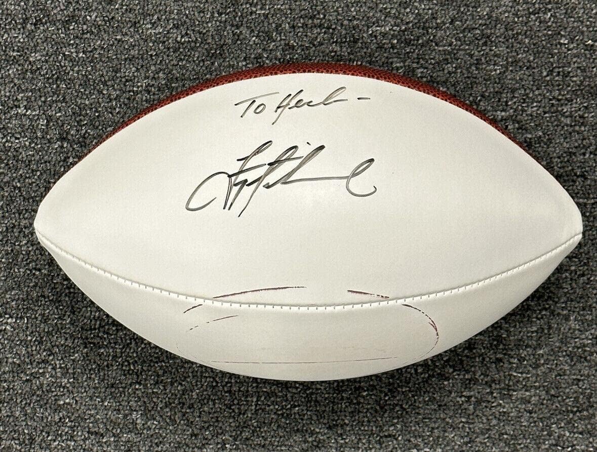 Troy Aikman Dallas Cowboys HOFer SIGNED Full Size NFL Football w ...