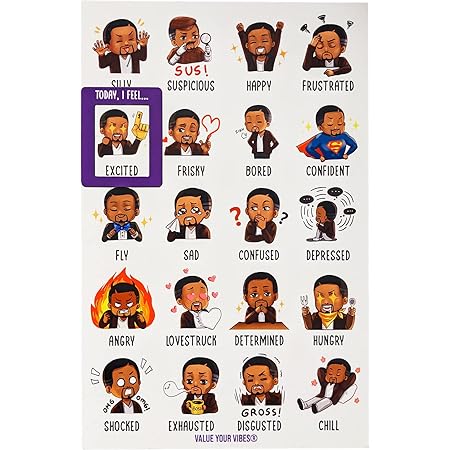 Amazon.com: Value Your Vibes Daily Vibe Check Magnet - Female - Black ...