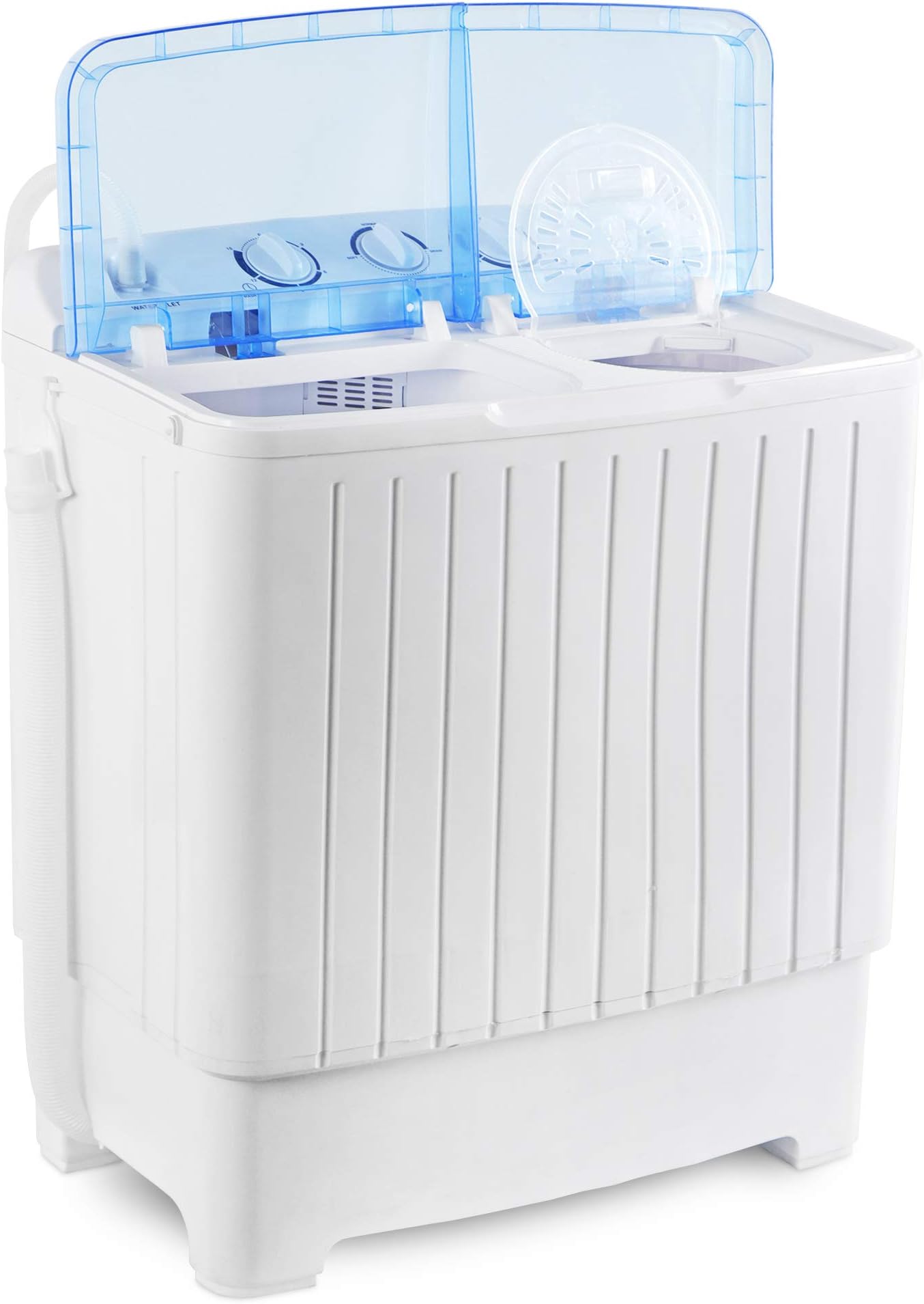 Amazon.com: SUPER DEAL Portable Washing Machine 17.6 lbs Twin Tub ...