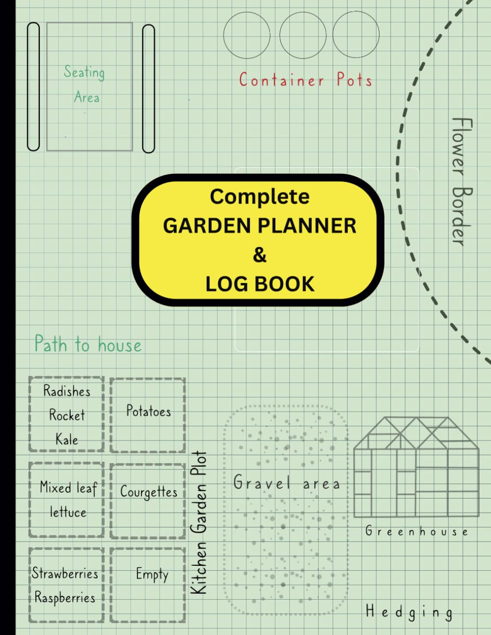 Garden Planner and Log Book: Notebook Organizer for Keen Gardeners I ...