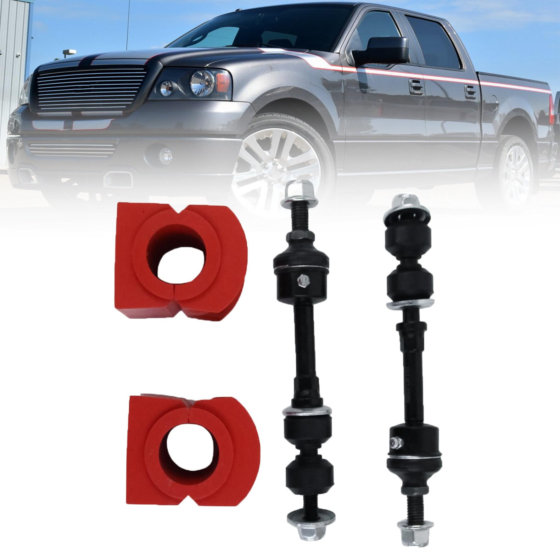 Amazon.com: 4-Pack Front Sway Bar Links & Bushings Replacement for 2005 ...