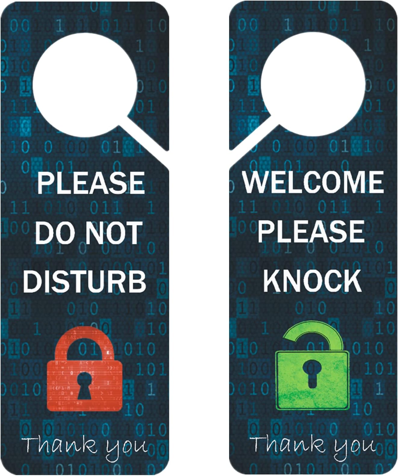 Amazon.com : Do Not Disturb Door Hanger Sign, Please Do Not Disturb ...