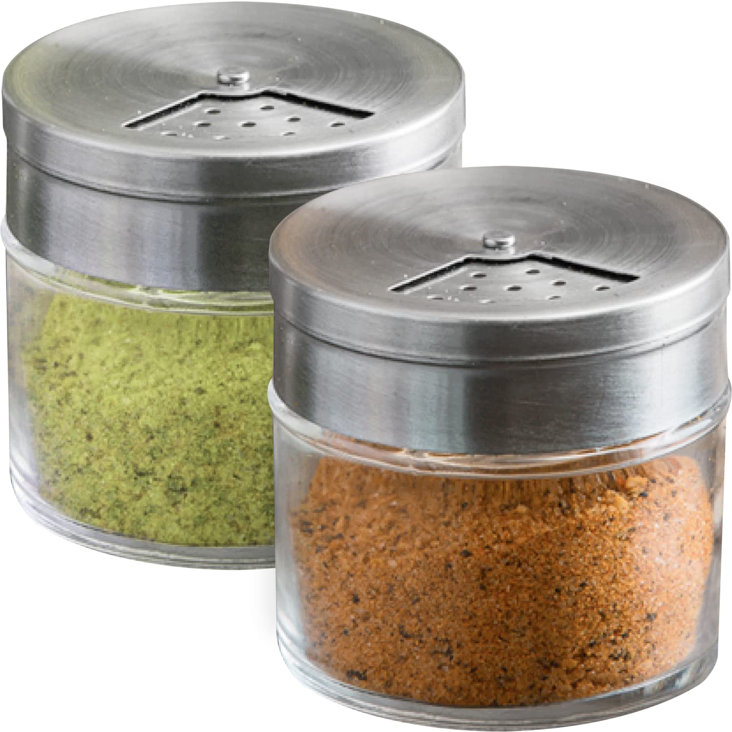 Spice Shaker Adjustable Lid 3 oz, Pack of 2 : Amazon.ca: Home