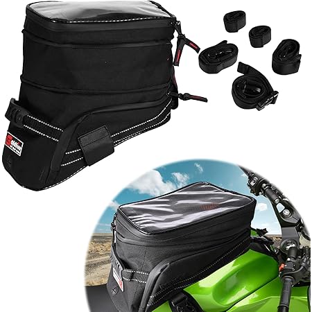 Amazon.com: Hutexico Motorcycle Tank Bag, 1680D Oxford Water Resistant ...