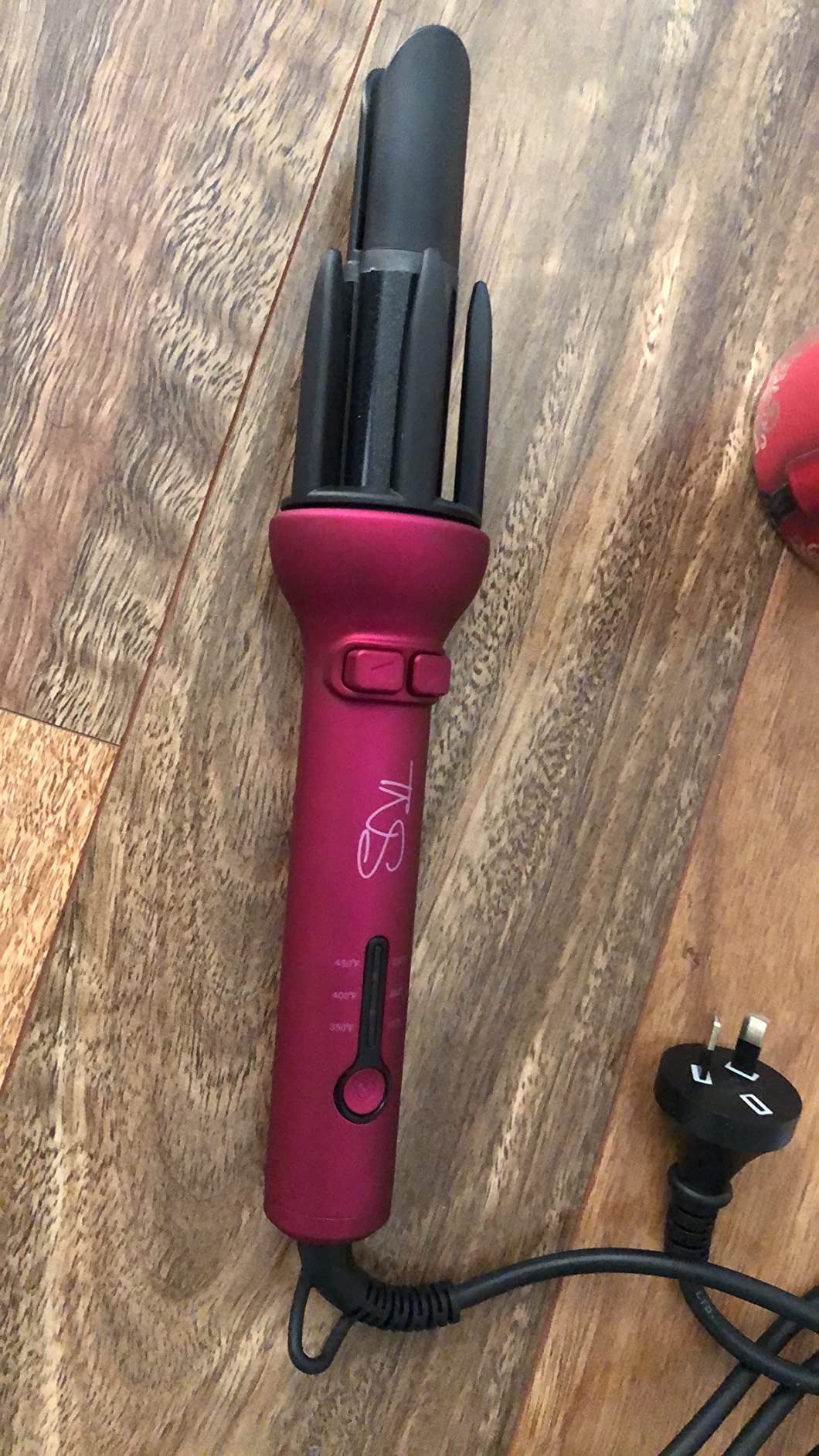 TNS Auto Curler – Automatic Rotating Hair Curler with Ceramic-Titanium ...