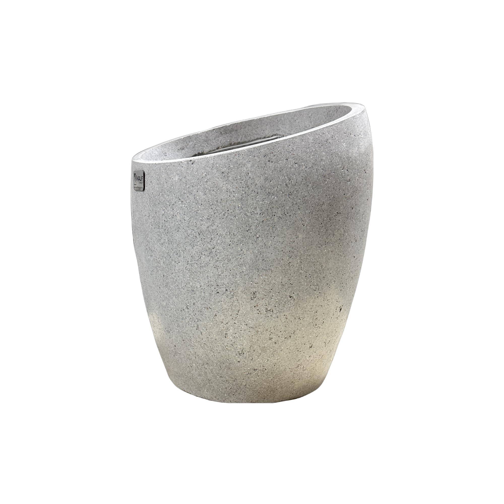 Amazon.com : Kalif 'Ares' 14 Inch Diameter Fiberstone Indoor/Outdoor ...