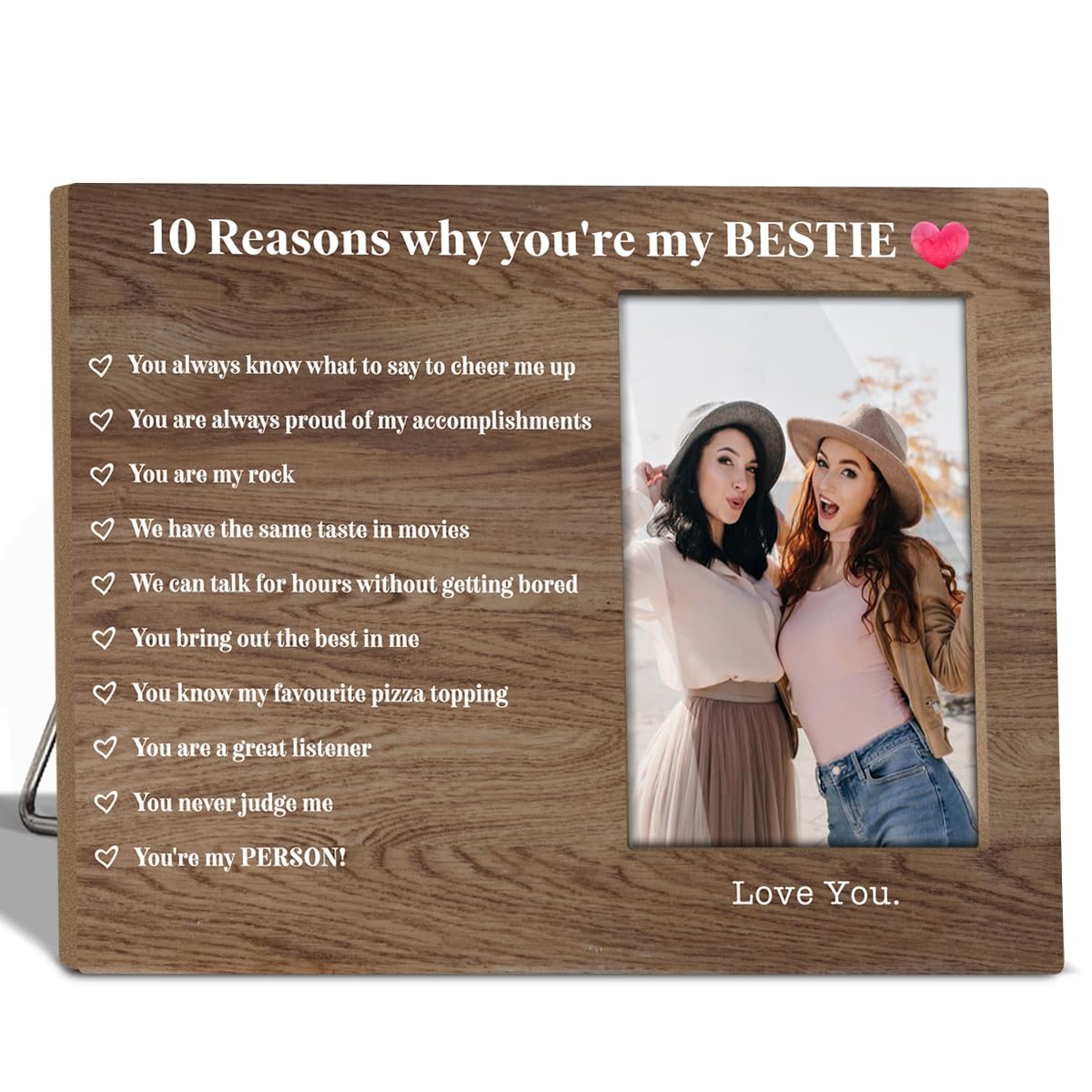 Amazon.com - Best Friend Frame Wooden Picture Frames Friends Decor ...