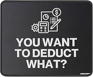 Amazon.com: CheekyChess You Want to Deduct What Mouse Pad - Funny ...
