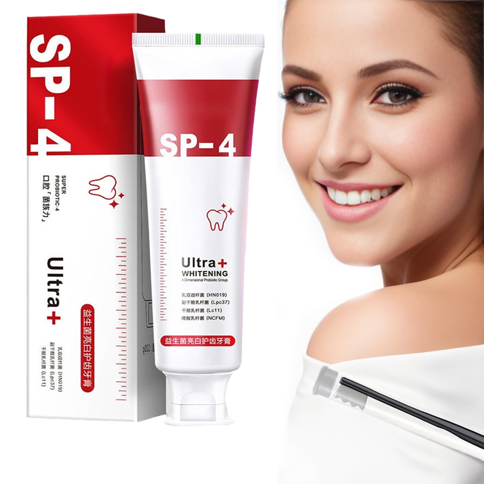 Sp 4 Probiotic Whitening Toothpaste Ultra Whitening Toothpaste Sp 4 ...
