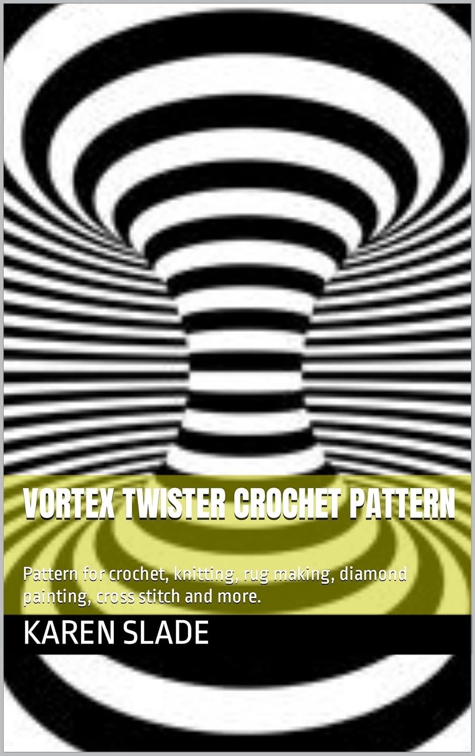 Vortex Twister Crochet Pattern: Pattern for crochet, knitting, rug ...