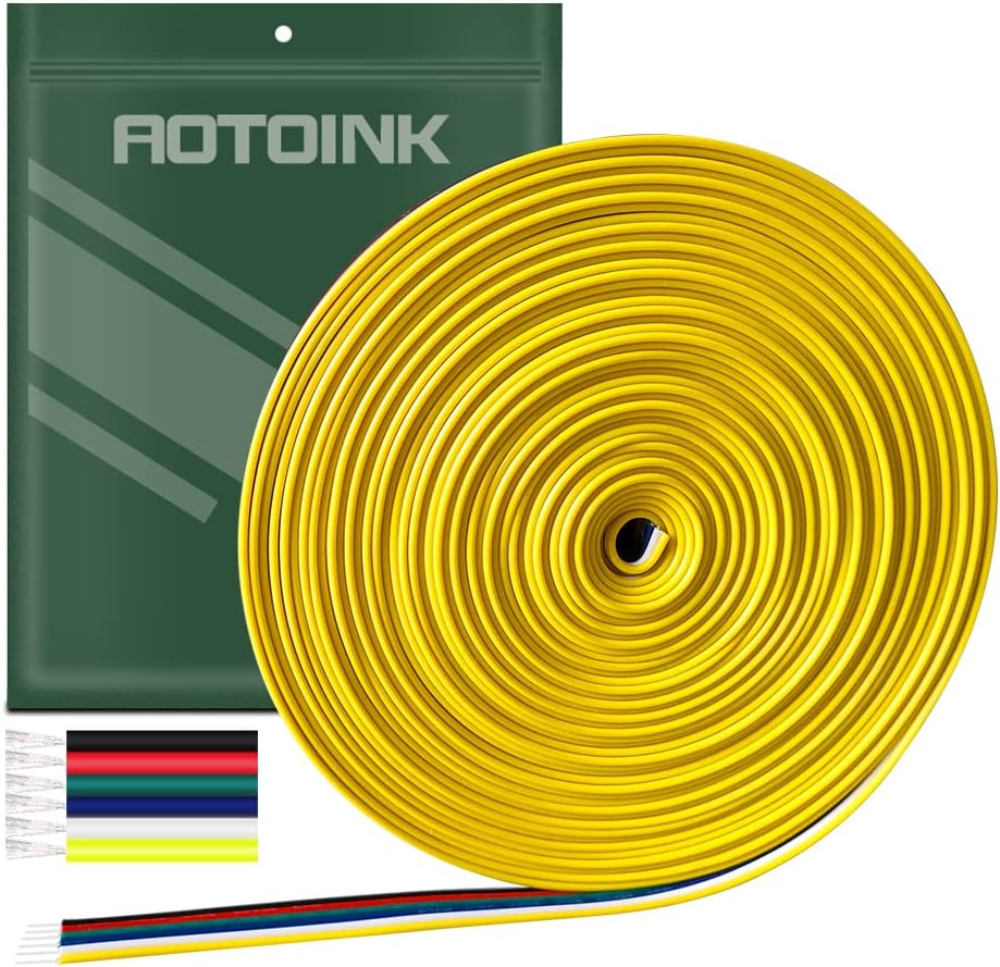 Amazon.com: HOMELYLIFE 6 Pin LED Strip Connectors Solderless 10 Pack ...