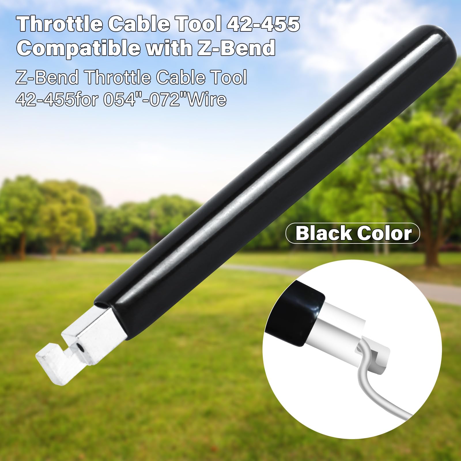 Snapklik.com : CVILL Wire Bender 42-455 Throttle Cable Z-Bender For ...