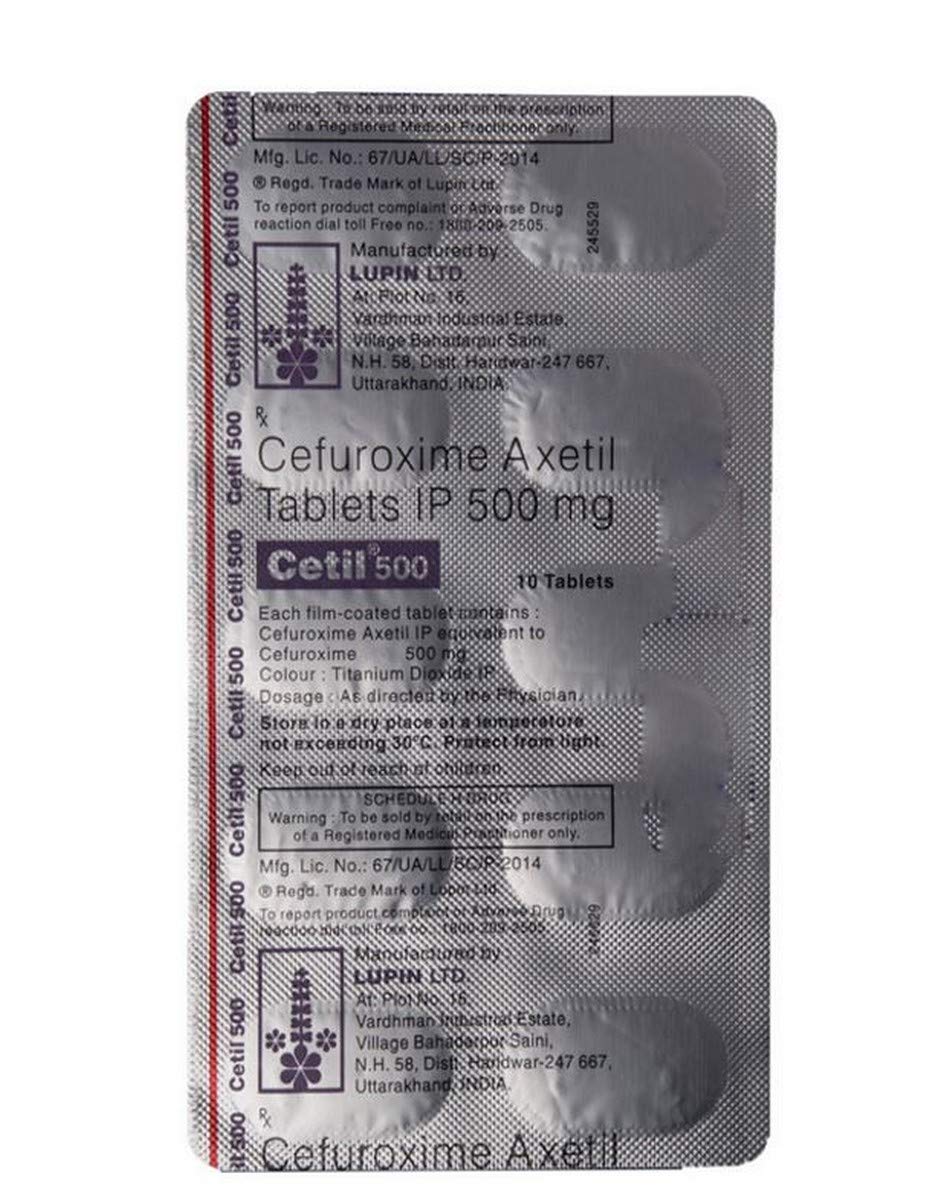 Cetil 500 - Strip of 10 Tablets : Amazon.in: Health & Personal Care