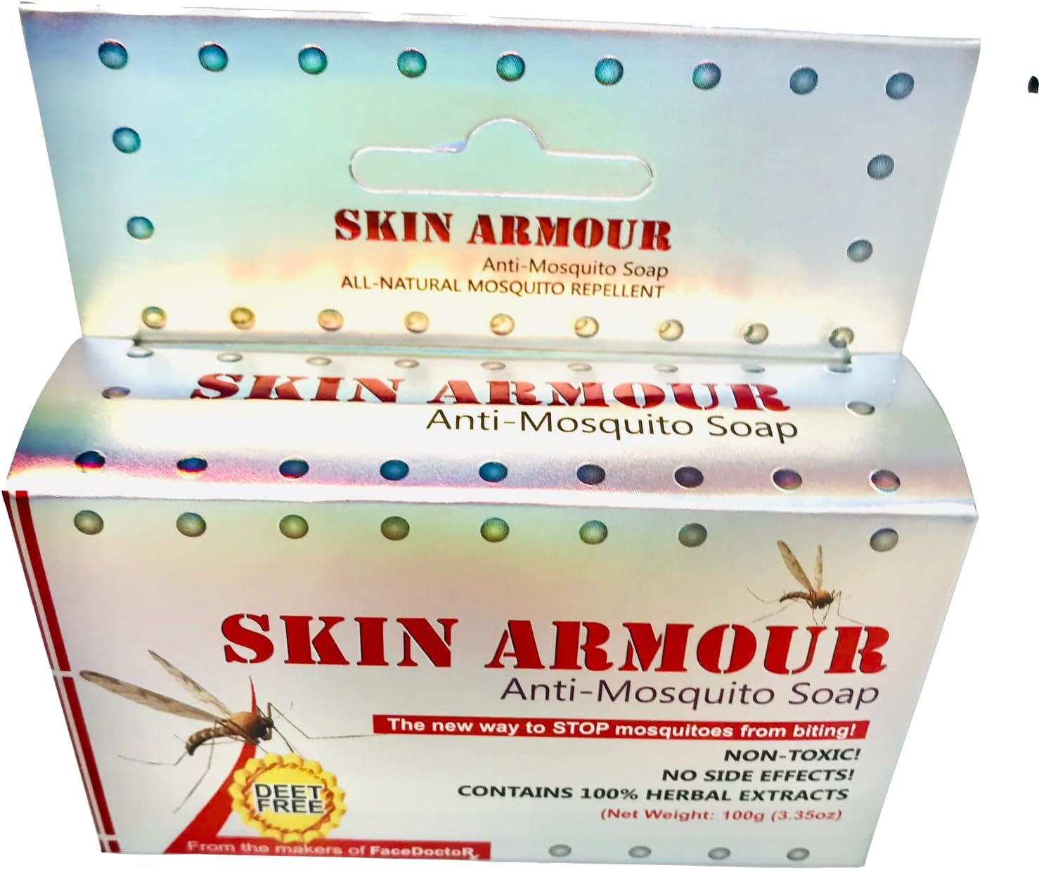 Amazon.com: Skin Armour Anti-Mosquito Soap Bar - Natural DEET-Free Soap ...