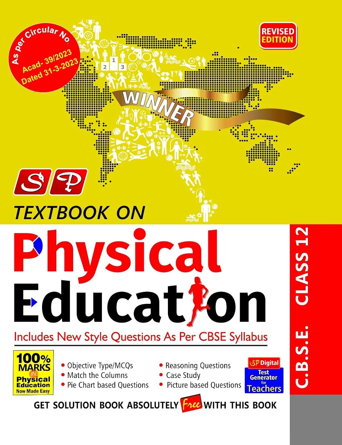 SP TextBook On Physical Education Class 12 Eng (For 2024 Examination) [Paperback] DR. MANU SOOD ...