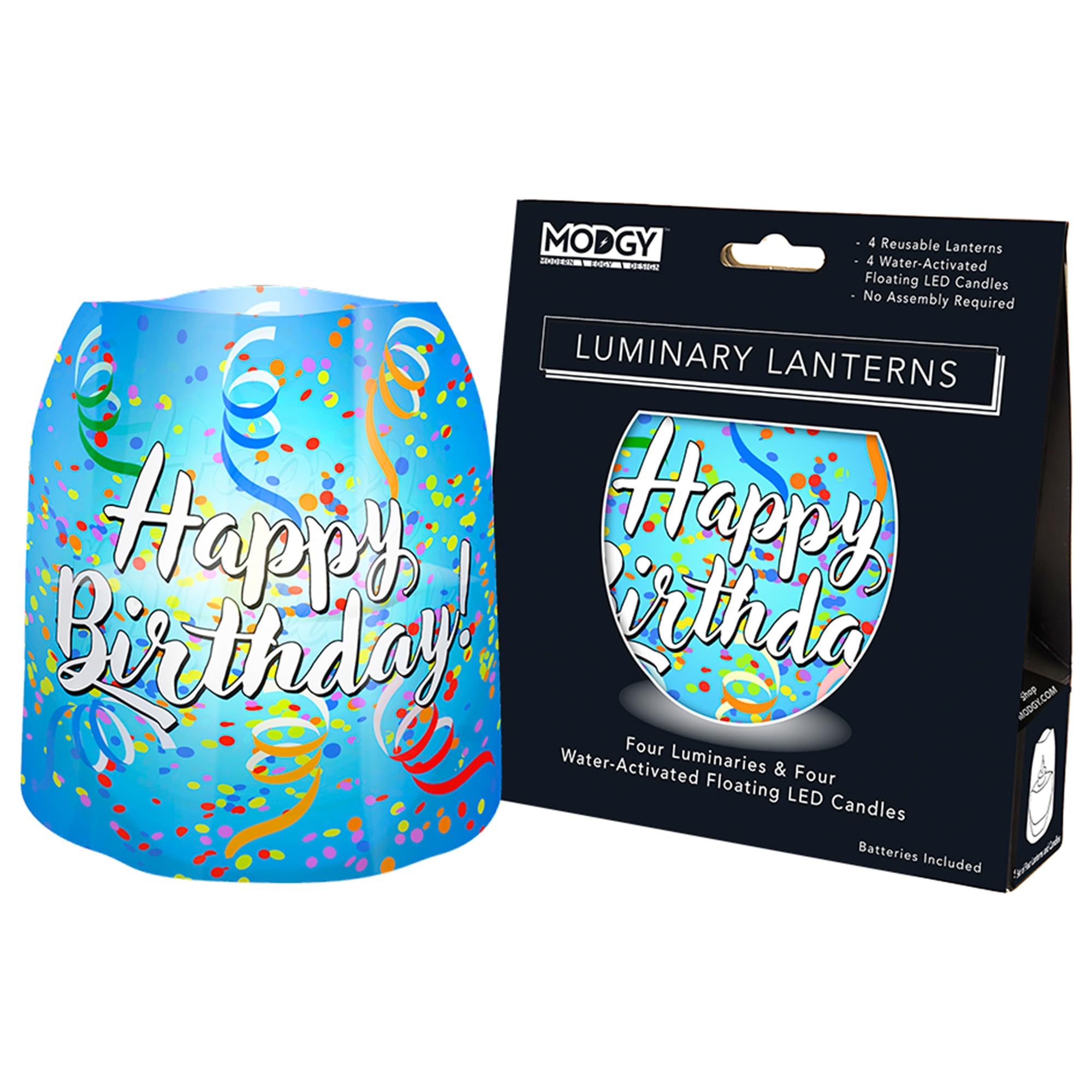 Amazon.com: MODGY Luminary LED Lantern Decorative Candle Holder Indoor ...