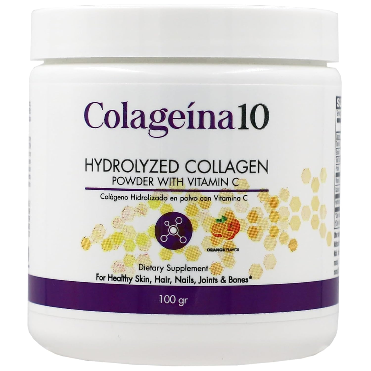 Amazon.com : Colageina 10 Hydrolized Collagen Powder with Vitamin C ...